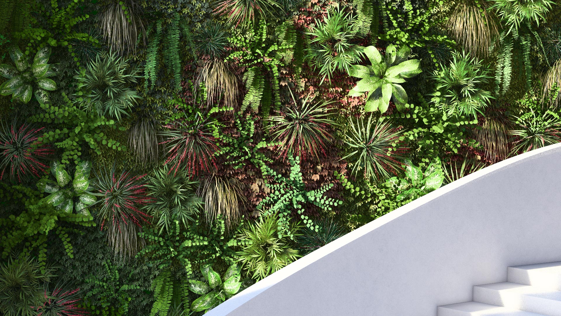 Cómo crear un jardín vertical en Lumion